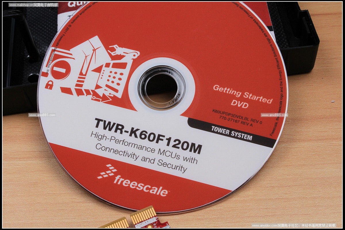 详细资料：套装：飞思卡尔（Freescale)TOWER最顶级开发套装 TWR-K60F120M-KIT (阿莫电子邮购部)