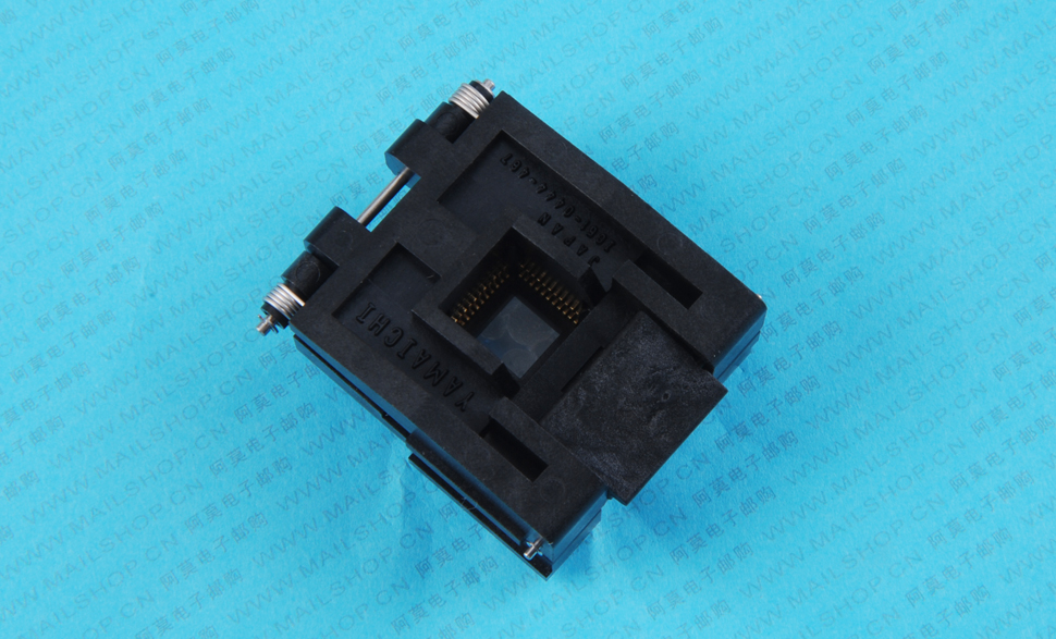 详细资料：Yamaichi原装正品进口QFP44测试座(IC51-0444-467) (阿莫电子邮购部)