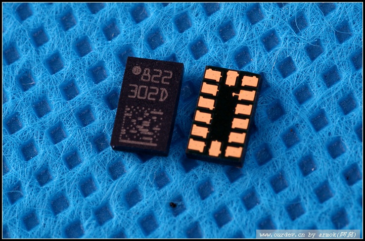 详细资料：LIS302DL(印字：302D)三轴加速度传感器【打包出售:88个】 (阿莫电子邮购部)